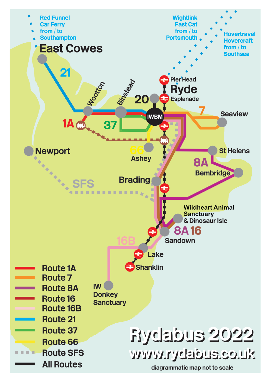 Route Map | Rydabus