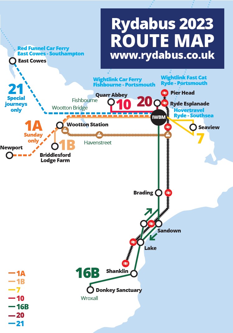 Route Map | Rydabus
